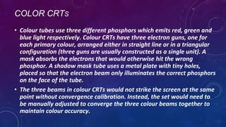 Cathod ray tube ppt | PPTX