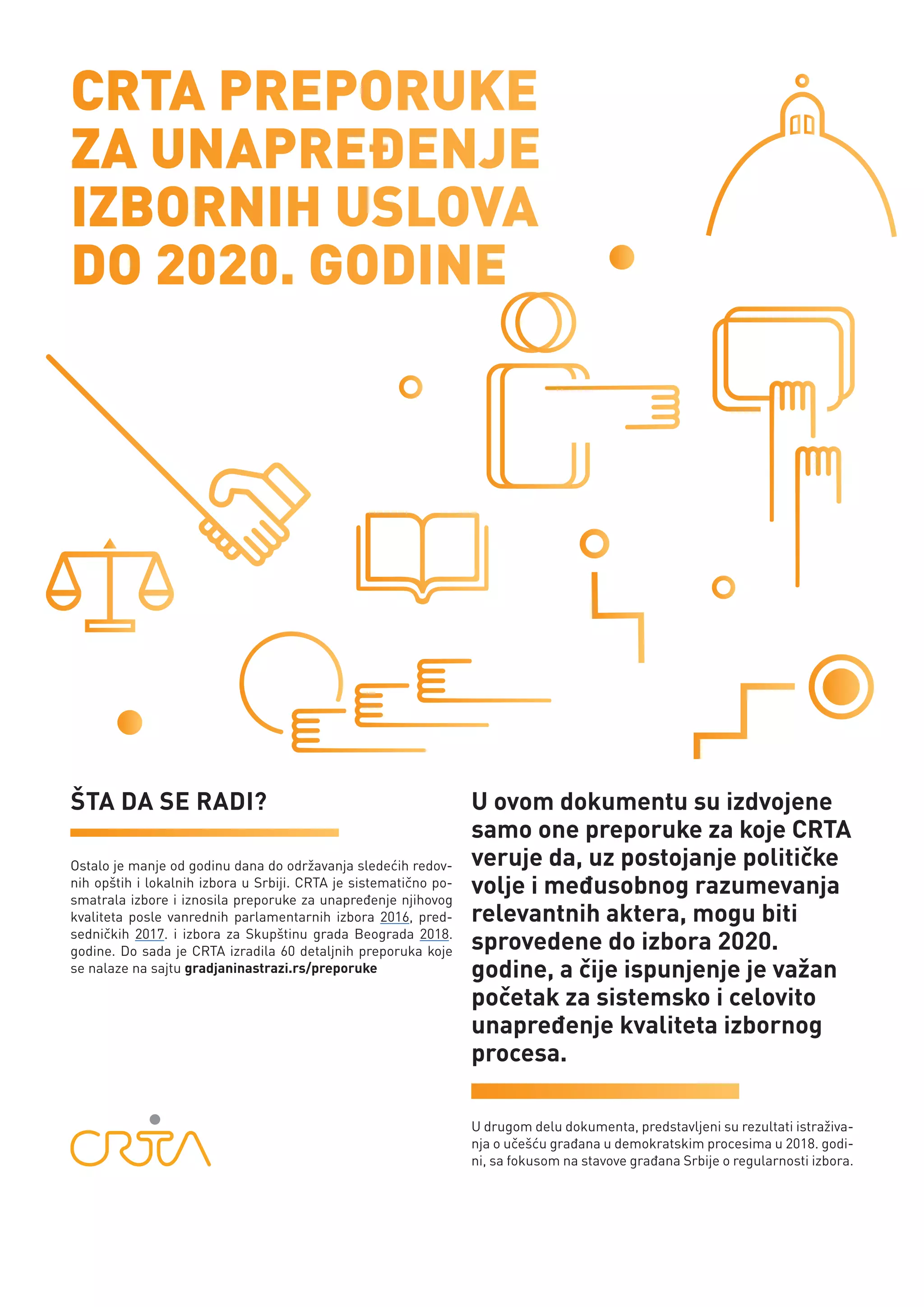 CRTA preporuke za buduće izbore | PDF