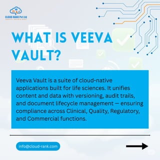 Veeva Vault Solutions for Life Sciences! | PDF