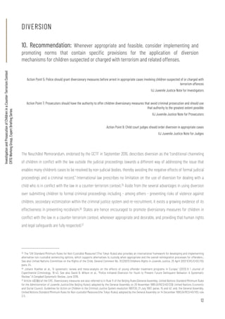 Investigation and Prosecution of Children in a Counter-Terrorism ...