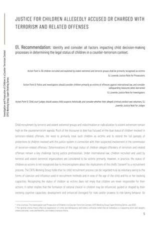 Investigation and Prosecution of Children in a Counter-Terrorism ...