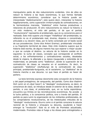 Crítica al esquematismo maniqueo | PDF