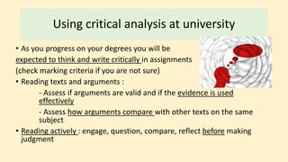 Crtical thinking | PPT