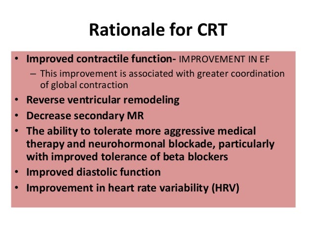 Crt indication,