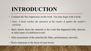 Critique paper in English for Academic and Profession Purposes | PPTX