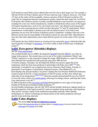 Crt lcd | DOCX | Consumer Electronics | Technology & Computing