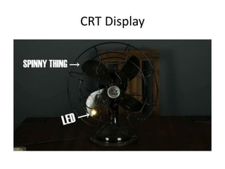 Crt moniters. | PPTX