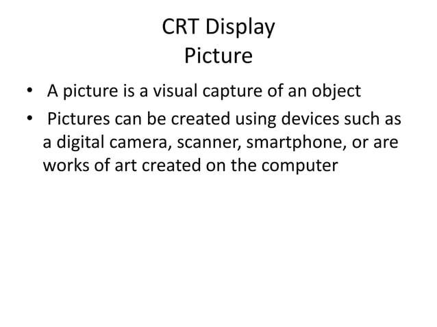 Crt moniters. | PPT