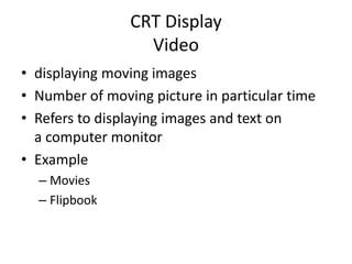 Crt moniters. | PPT