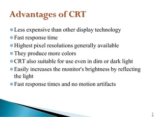 Computer Graphics Cathode Ray Tube (CRT) technology | PDF