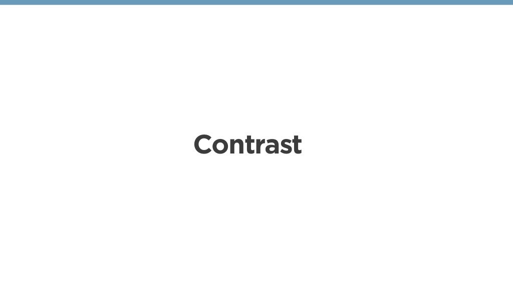 Contrast