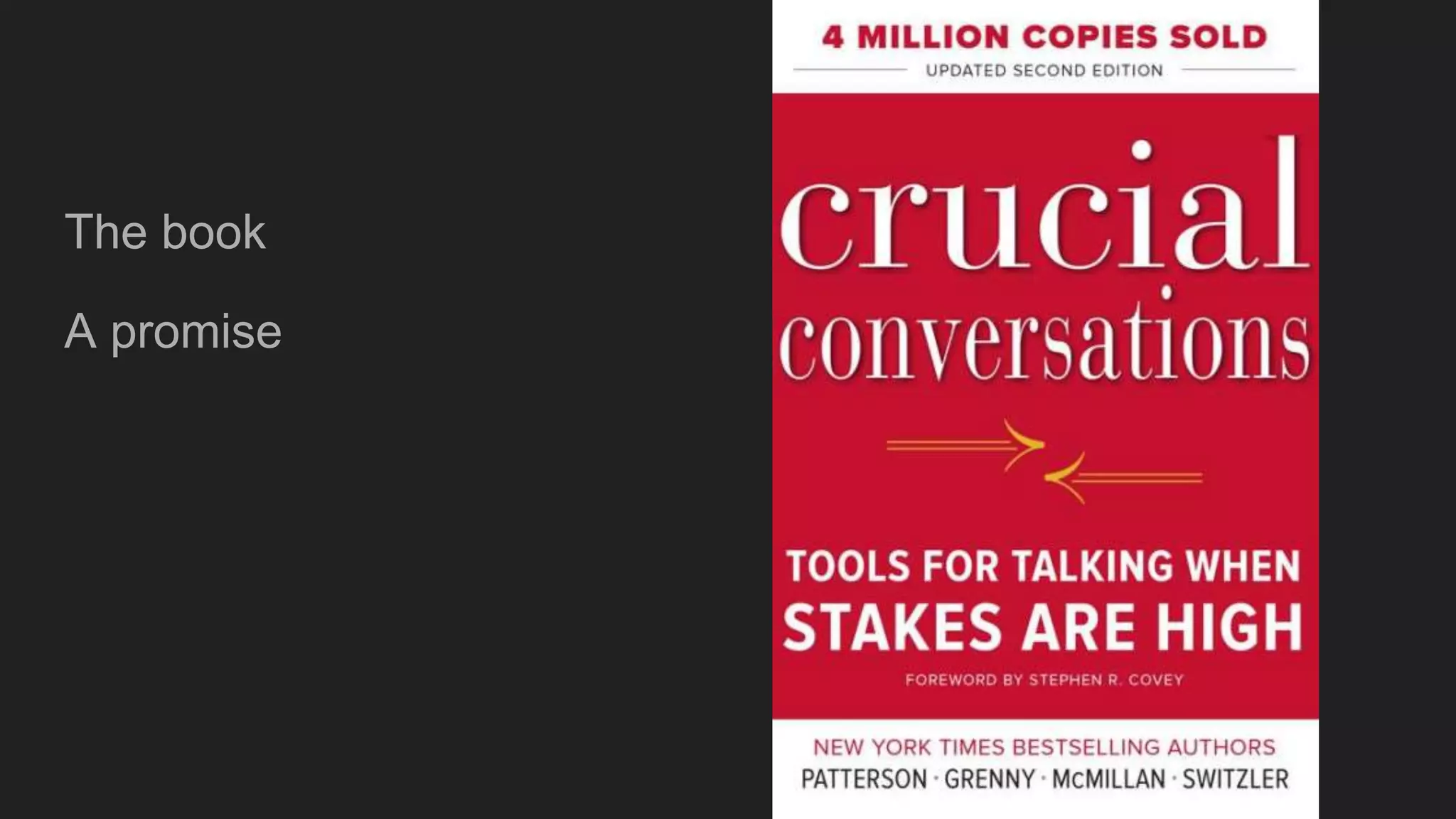 Crucial conversations in a nutshell | PPTX