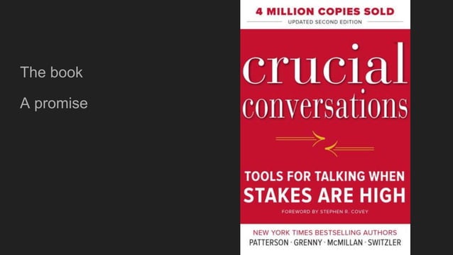 Crucial conversations in a nutshell | PPTX