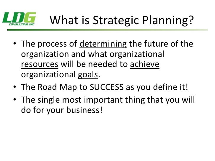 Crucial Importance Of Strategic Planning Crucial Importance Of Strategic Planning