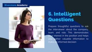 Crucial Job Interview Questions & Answers Top 7 Tips for Success | PDF