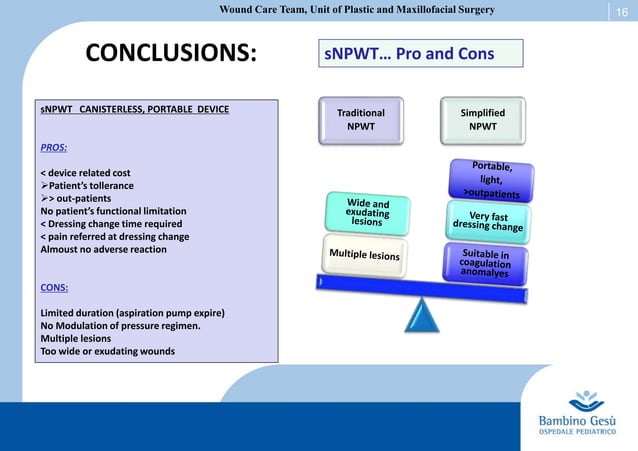 Simplified Canisterless NPWT in Children | PPT