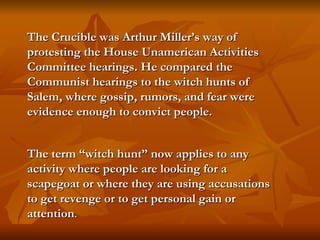 Crucible | PPT | Paranormal Phenomena | Hobbies & Interests