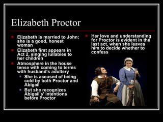 Crucible Characters | PPT