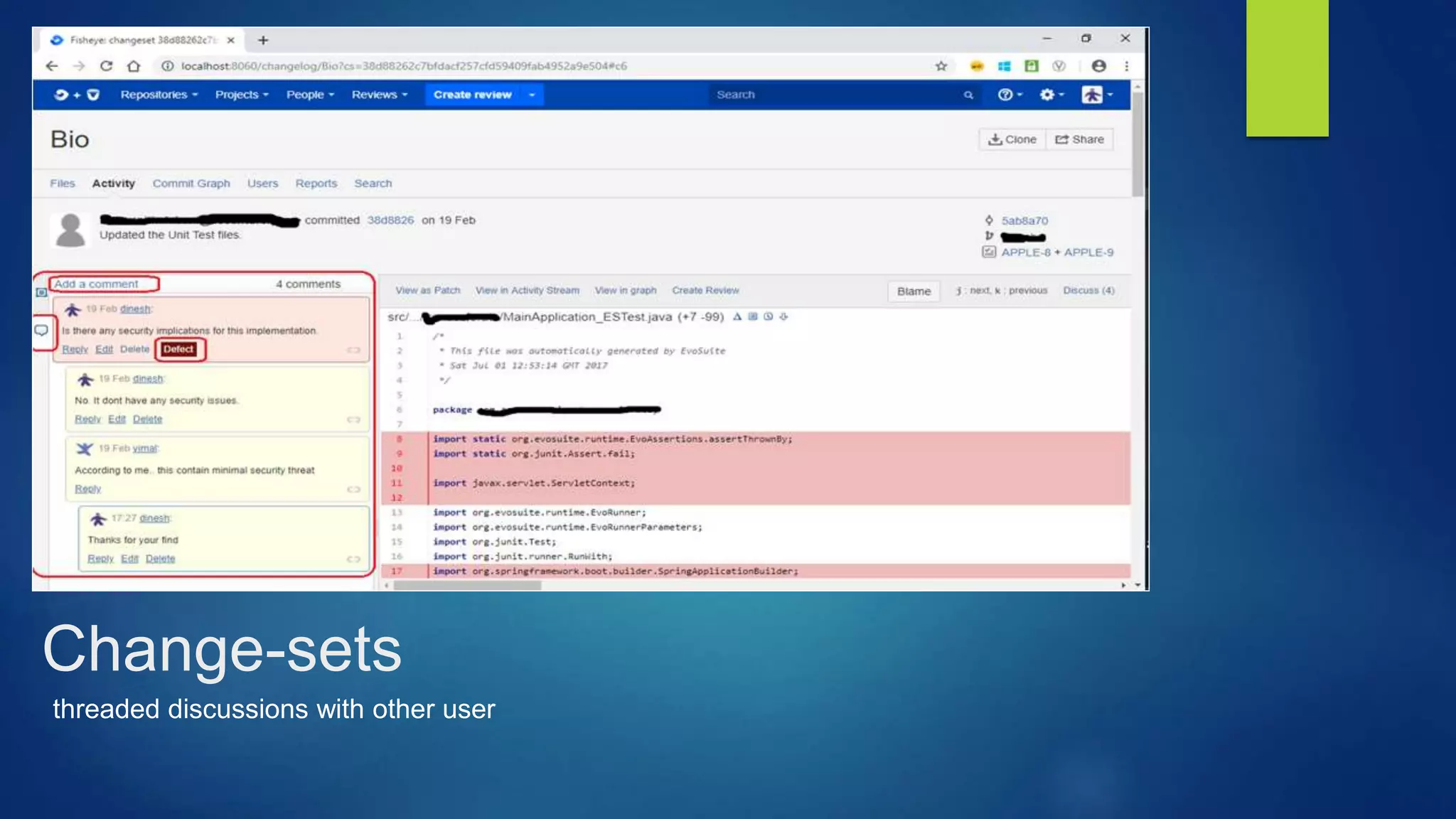 BitBucket Pull request vs Crucible | PPTX | Computer Software and Applications | Computing
