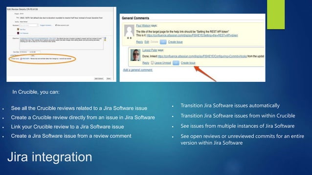 BitBucket Pull request vs Crucible | PPTX | Computer Software and Applications | Computing