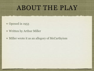 Crucible background keynote | KEY