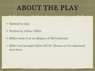 Crucible background keynote | KEY