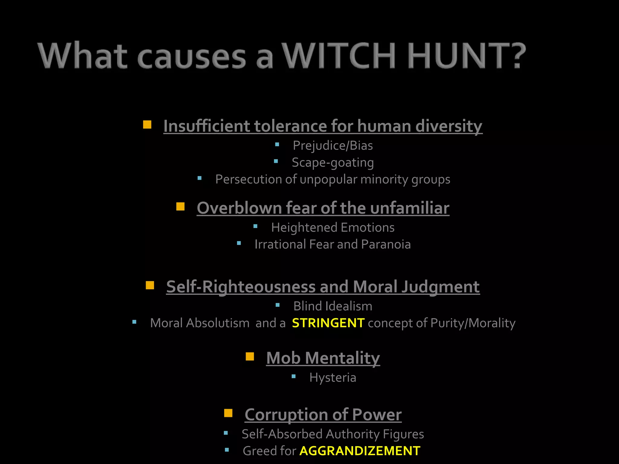 The Crucible: Historical Context | PPT