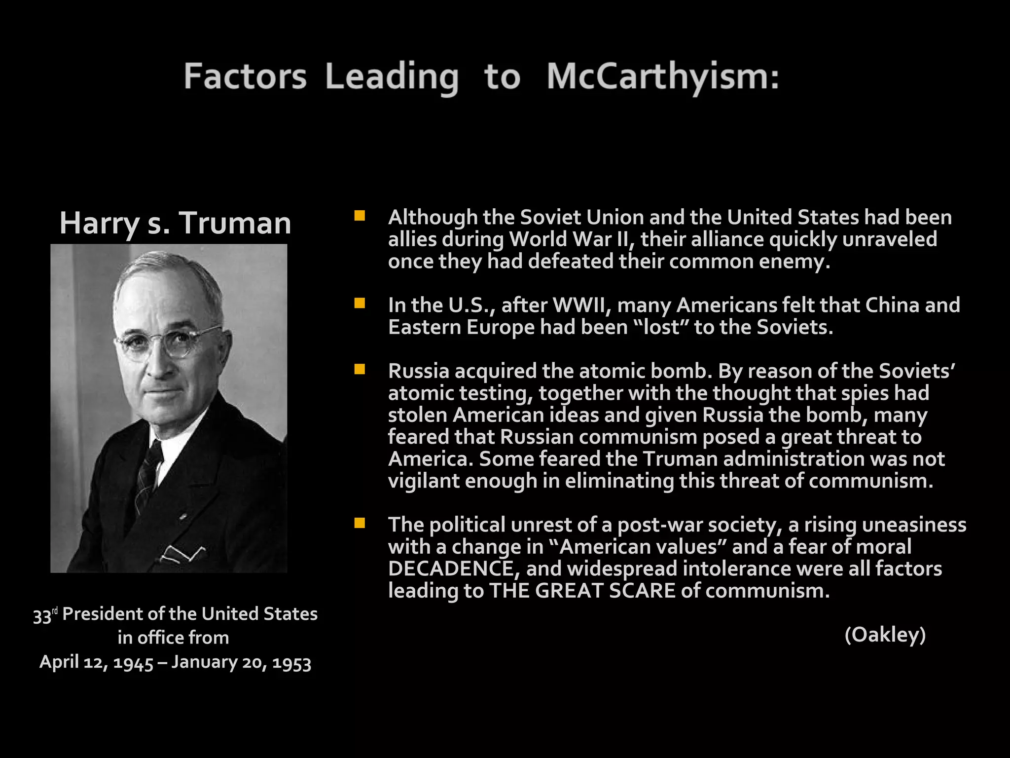 The Crucible: Historical Context | PPT