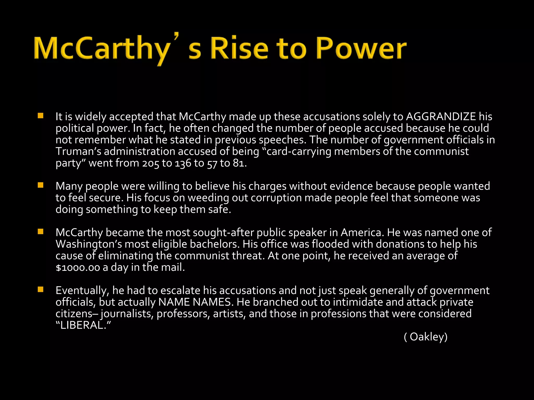 The Crucible: Historical Context | PPT