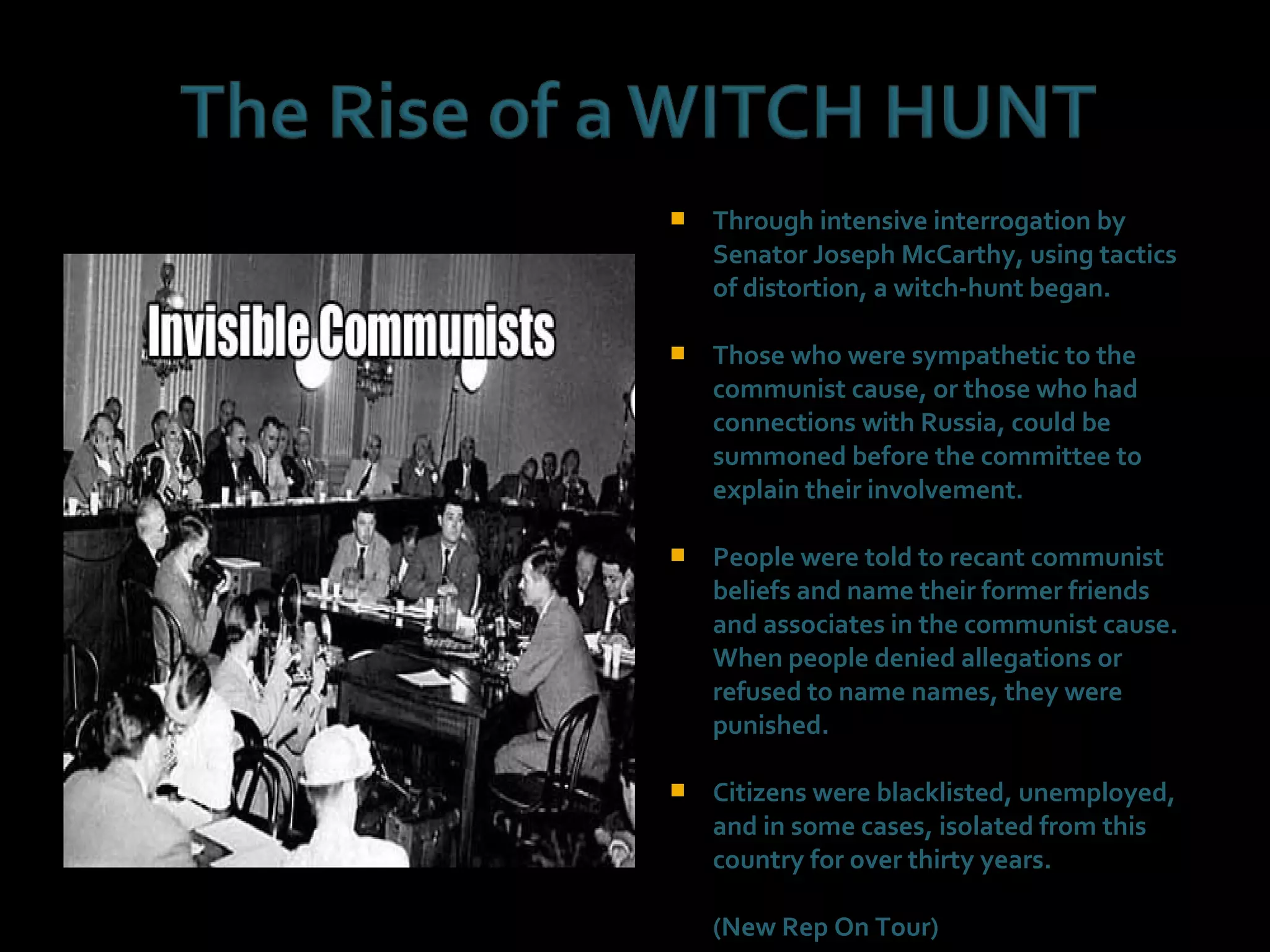 The Crucible: Historical Context | PPT