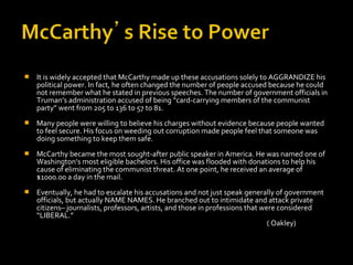 The Crucible: Historical Context | PPT