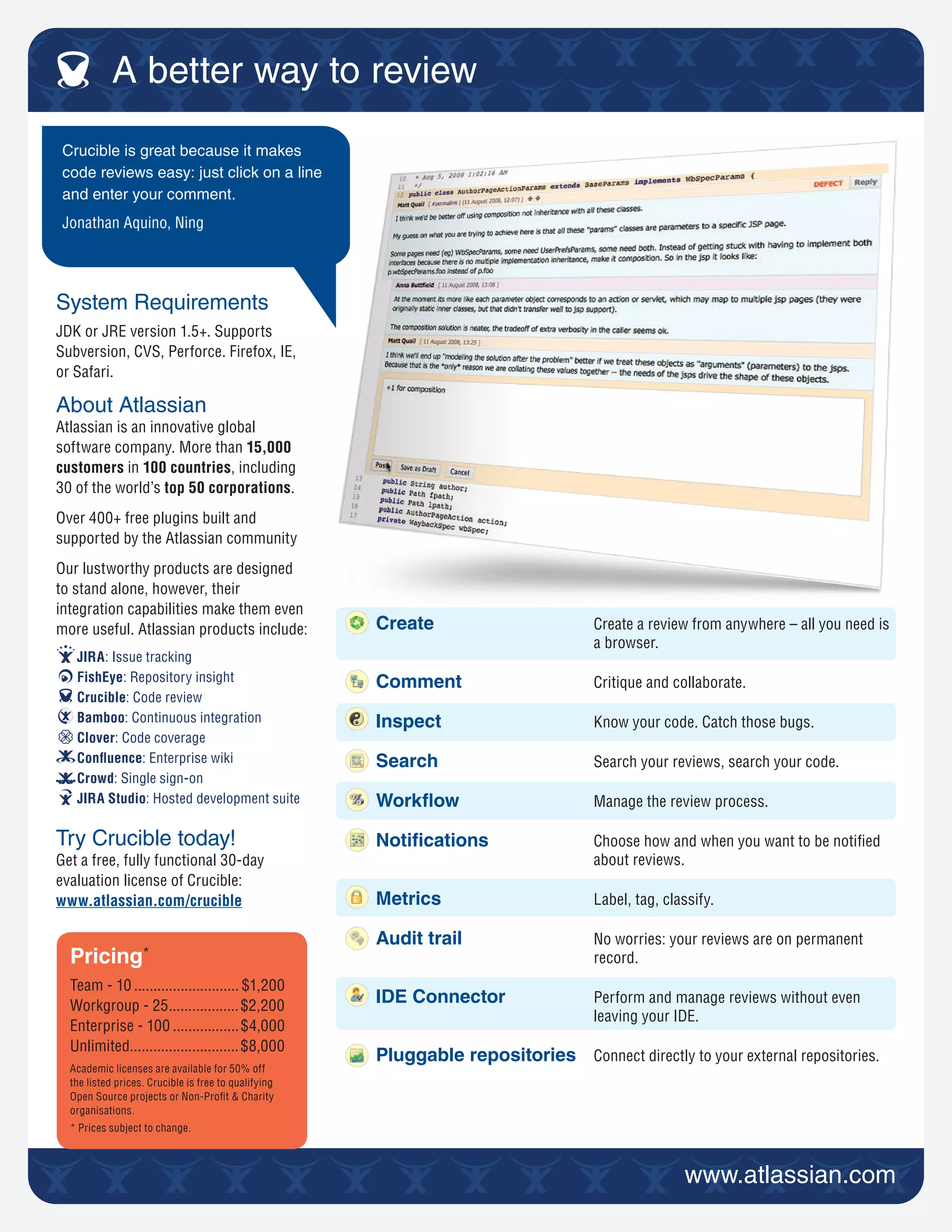 Crucible Product Overview | PDF