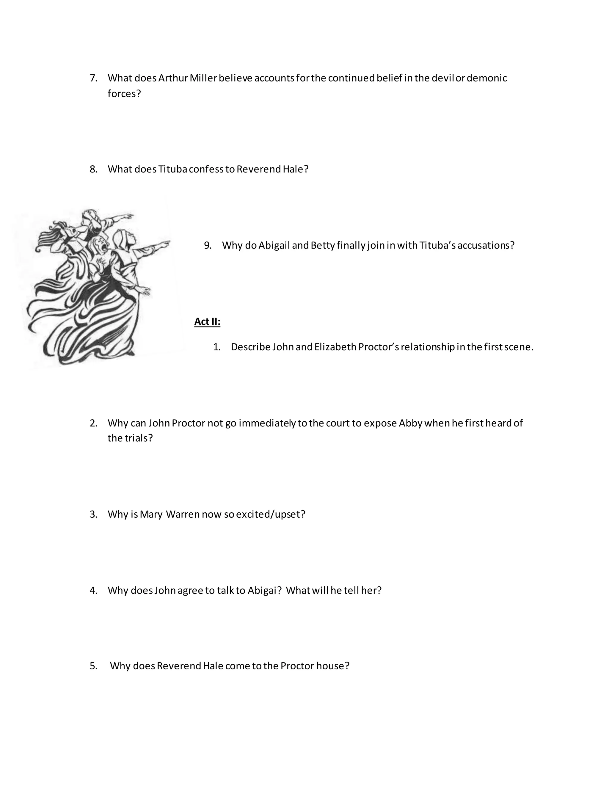 Crucible study guide | DOCX