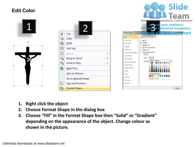 Crucifixion world religion power point slides and ppt diagram templates ...