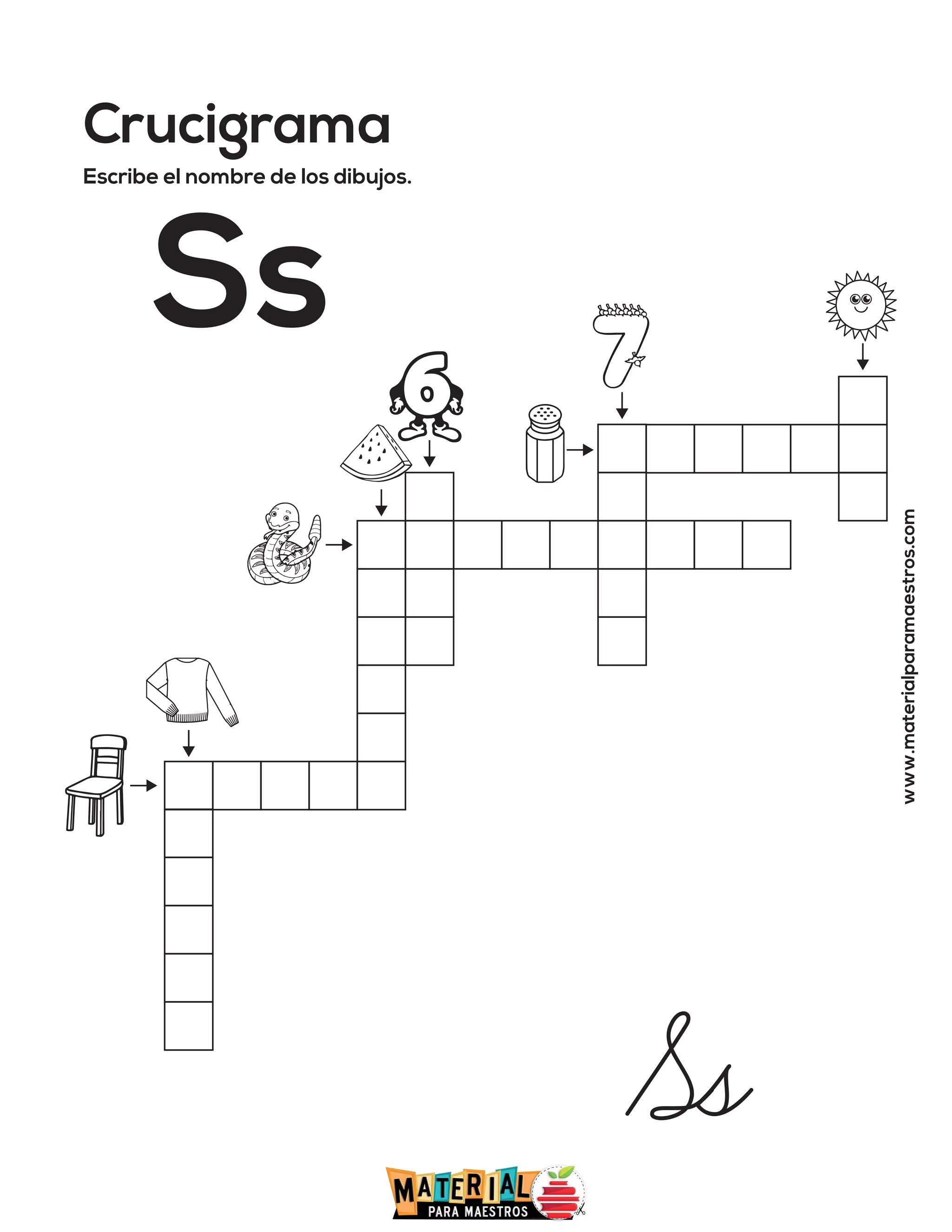Crucigrama del-abecedario | PDF