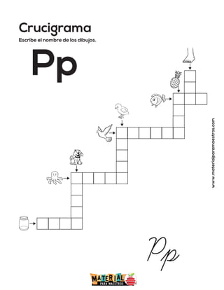 Crucigrama del-abecedario | PDF