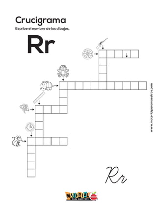 Crucigrama del-abecedario | PDF