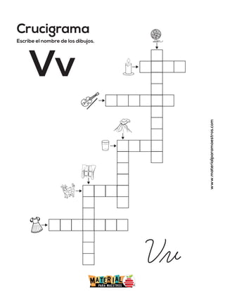 Crucigrama del-abecedario | PDF
