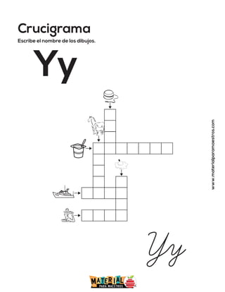 Crucigrama del-abecedario | PDF