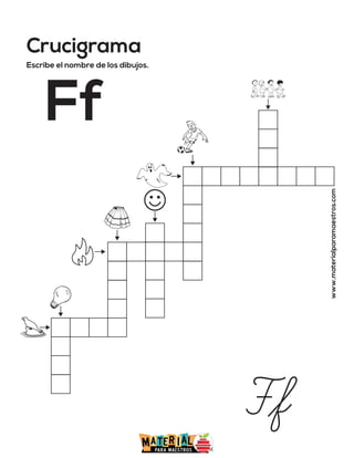 Crucigrama del-abecedario | PDF