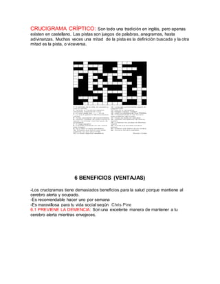 crucigrama | DOCX