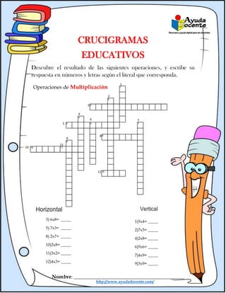 Crucigramas | PDF