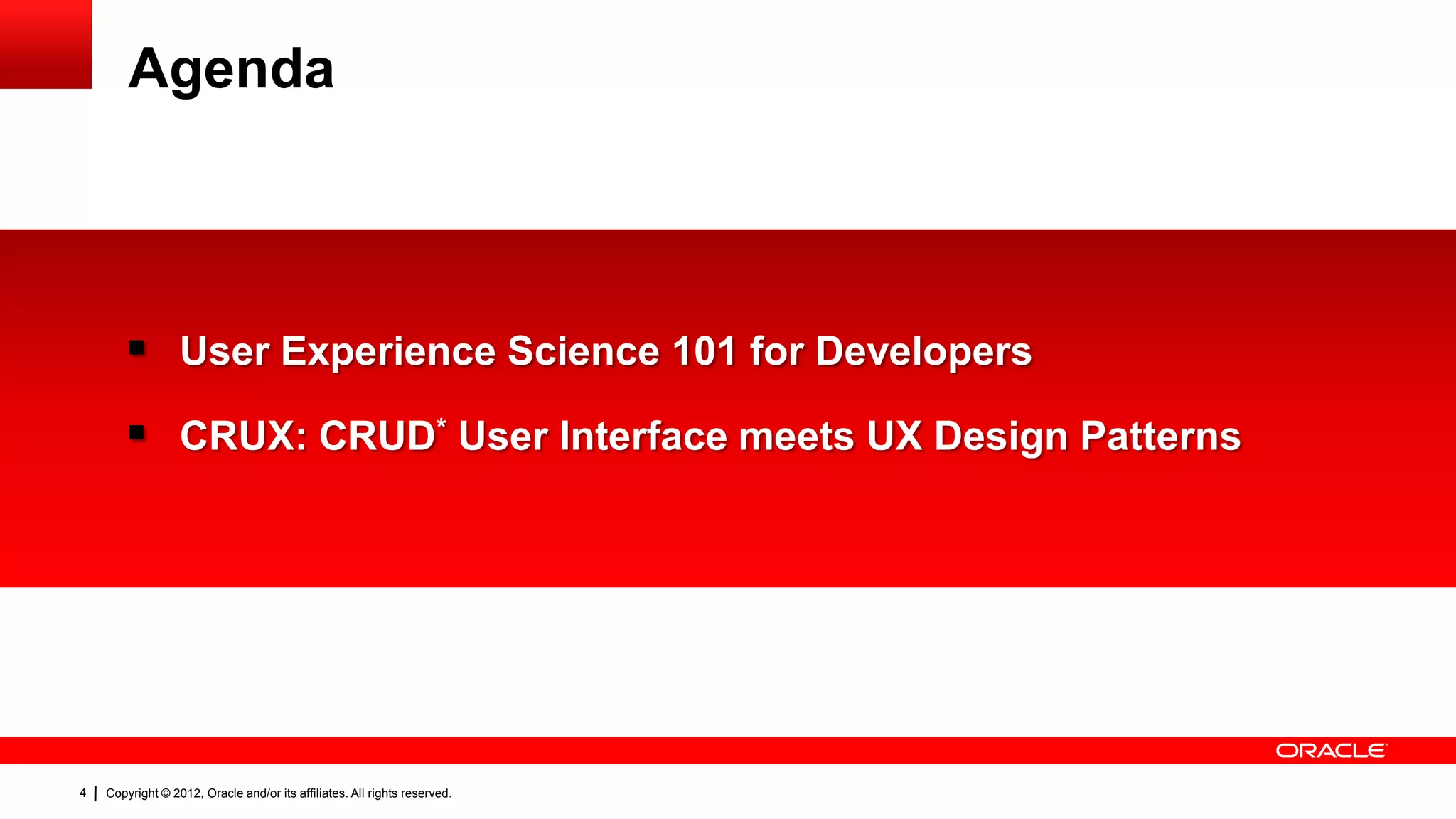 CRUX (CRUD meets UX) Case Study: Building a Modern Applications User ...