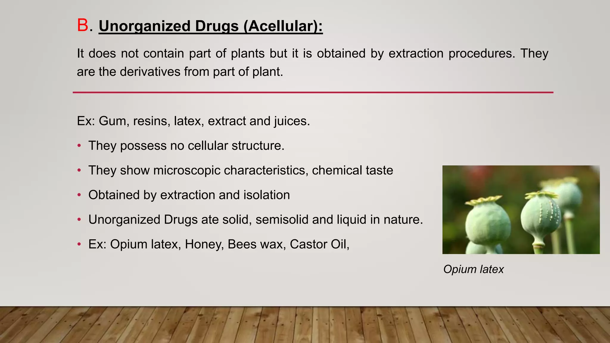 Introduction to Pharmacognosy (Crude Drugs) | PPTX