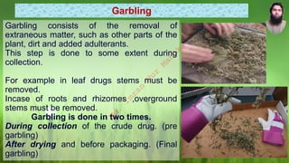 Crude Drugs (Pharmacognosy) MANIK | PDF