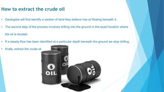 Crude oil | PPTX