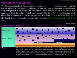 Crude oil and its products | PPT
