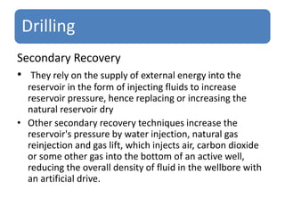 Crude oil extraction ( lec 3a ) | PPTX