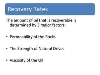 Crude oil extraction ( lec 3a ) | PPTX