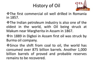 Crude Oil Fundamentals Explained | PPTX